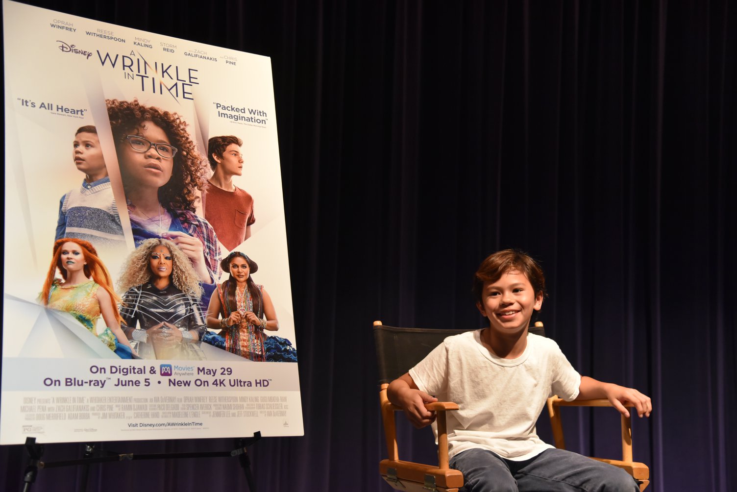 Keep The Faith: Interview With Deric McCabe #WrinkleInTime - Motivated Mom