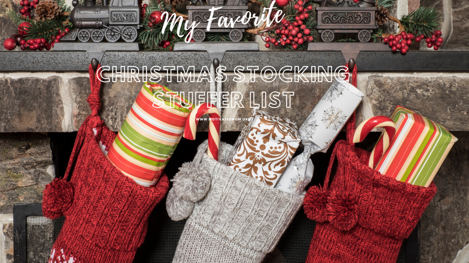 My Christmas Favorite Stocking Stuffer List - Motivated Mom