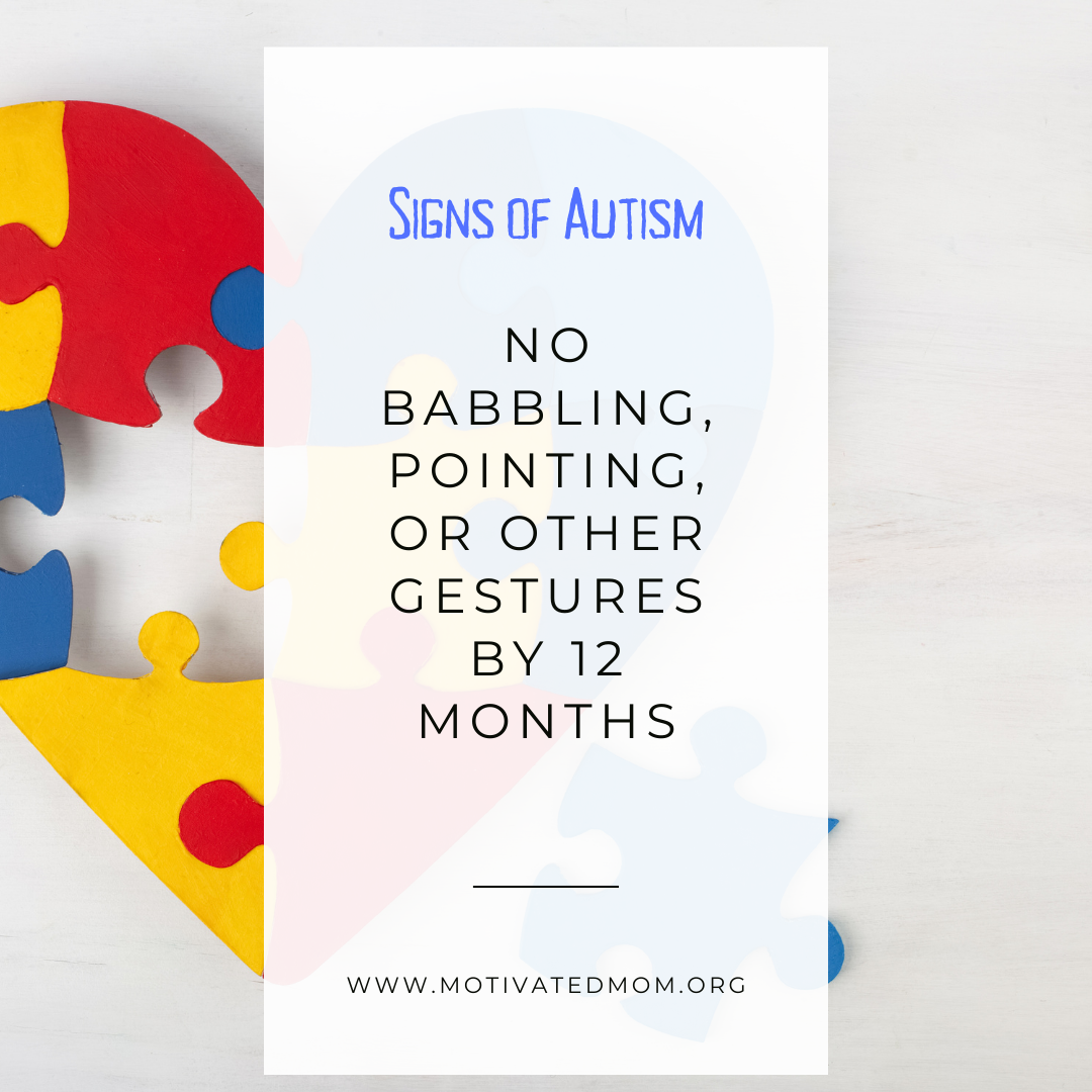 Early Signs Of Autism Every Parent Show Know - Motivated Mom