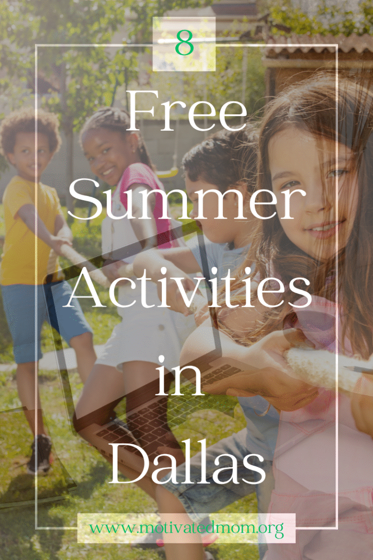 Free Summer Activites in Dallas - Motivated Mom